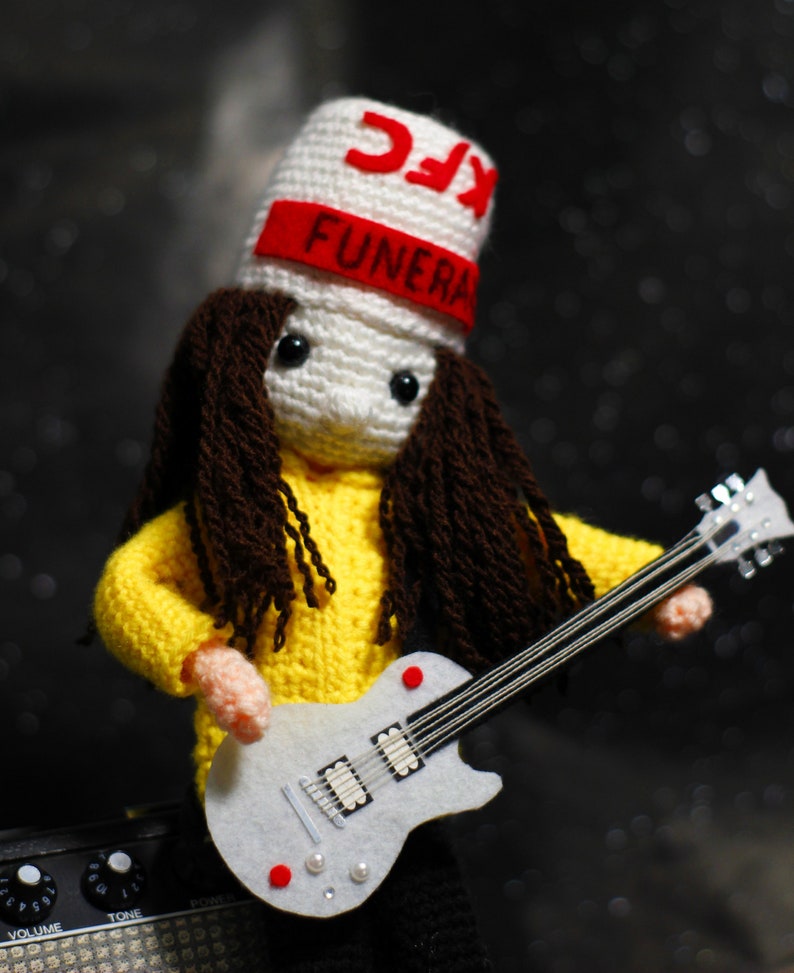 PATTERN for Buckethead Inspired Crochet Amigurumi Doll - Etsy