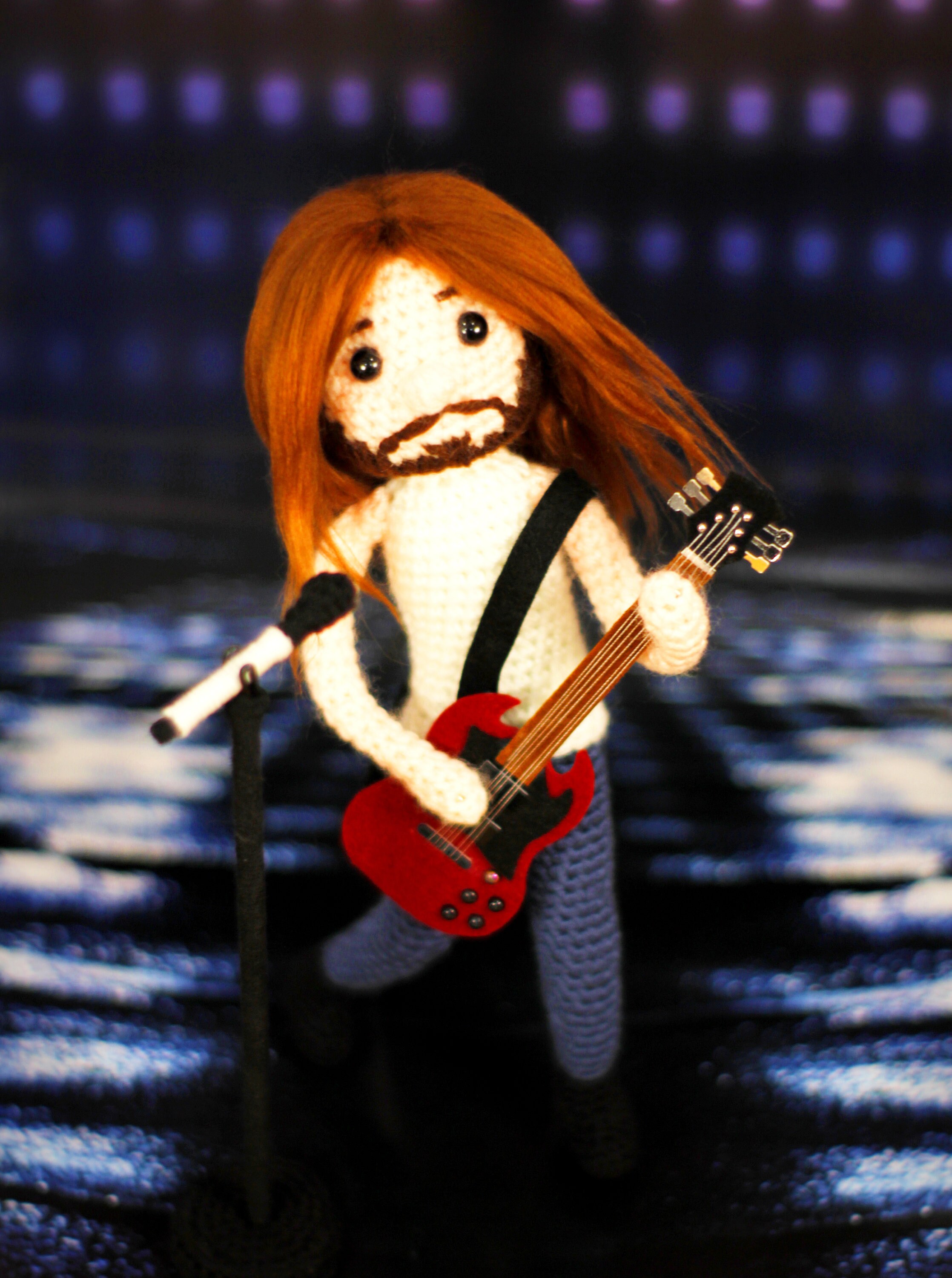 Jared Leto Inspired Crochet Amigurumi Doll - Guitarist - Singer - Actor ...