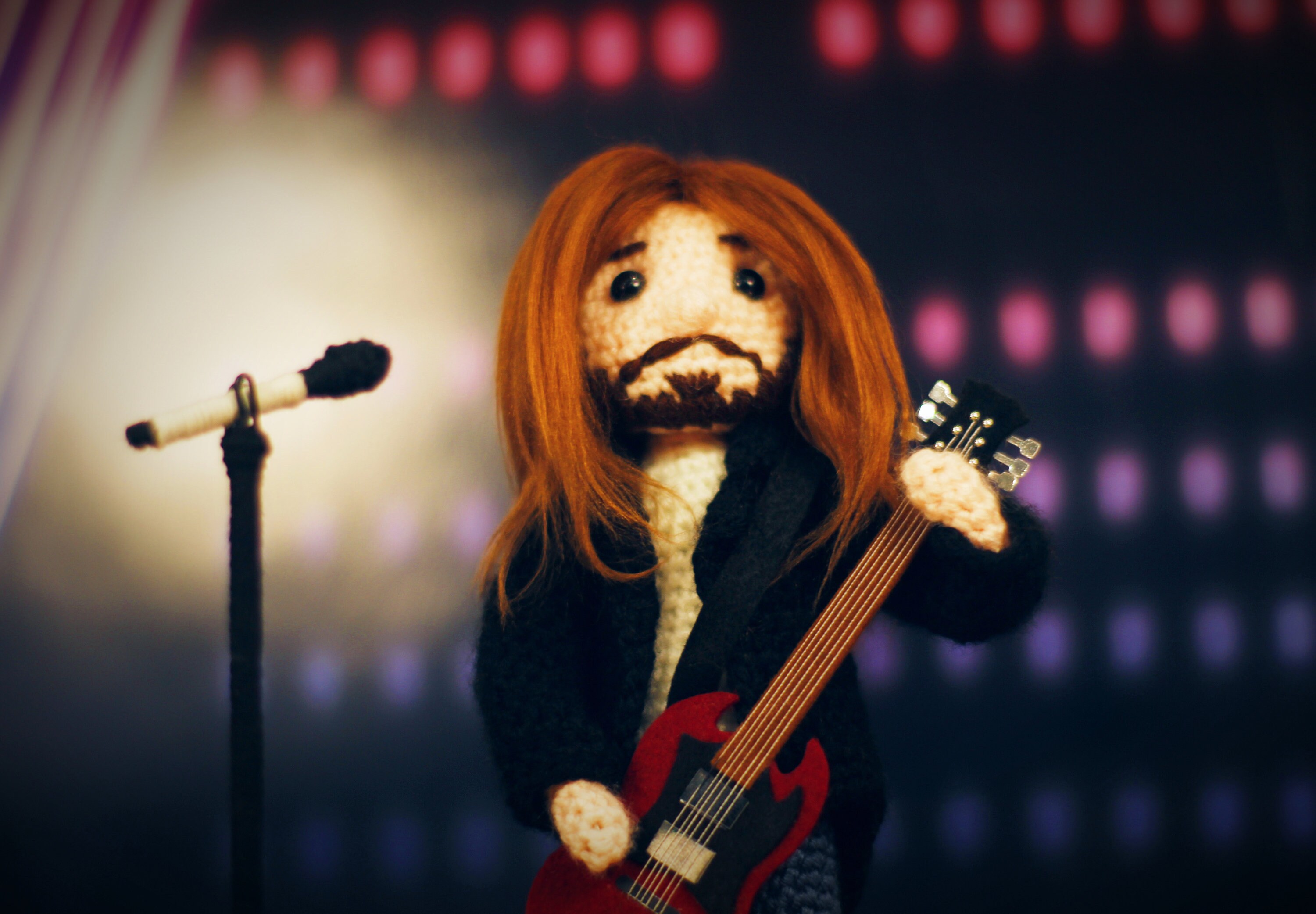 Jared Leto Inspired Crochet Amigurumi Doll - Guitarist - Singer - Actor ...