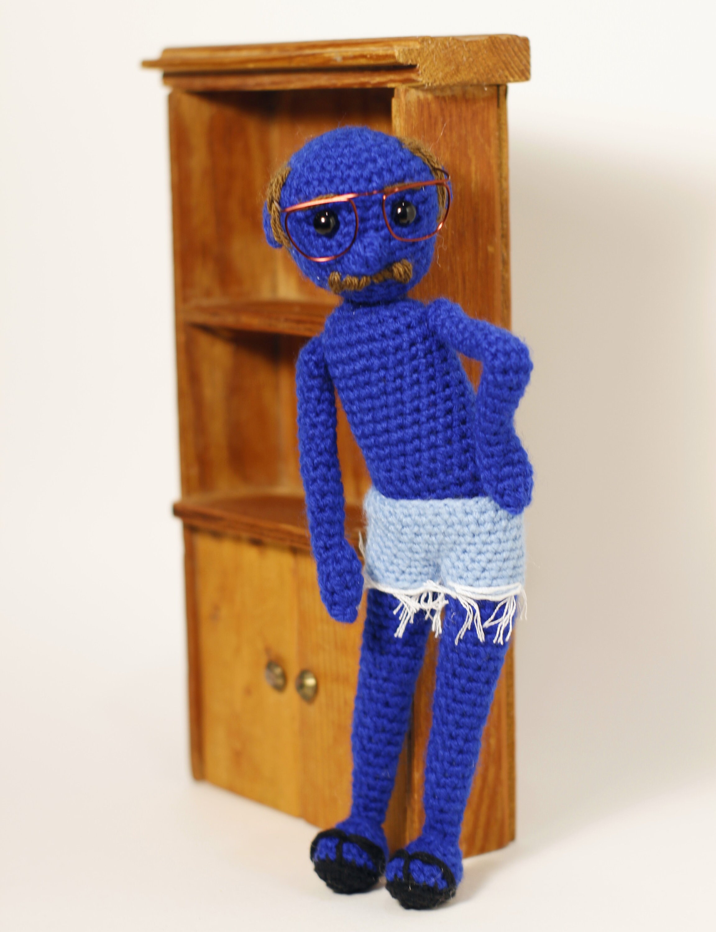 One of a Kind Handmade Action Figure Tobias Funke inspired Crochet ...
