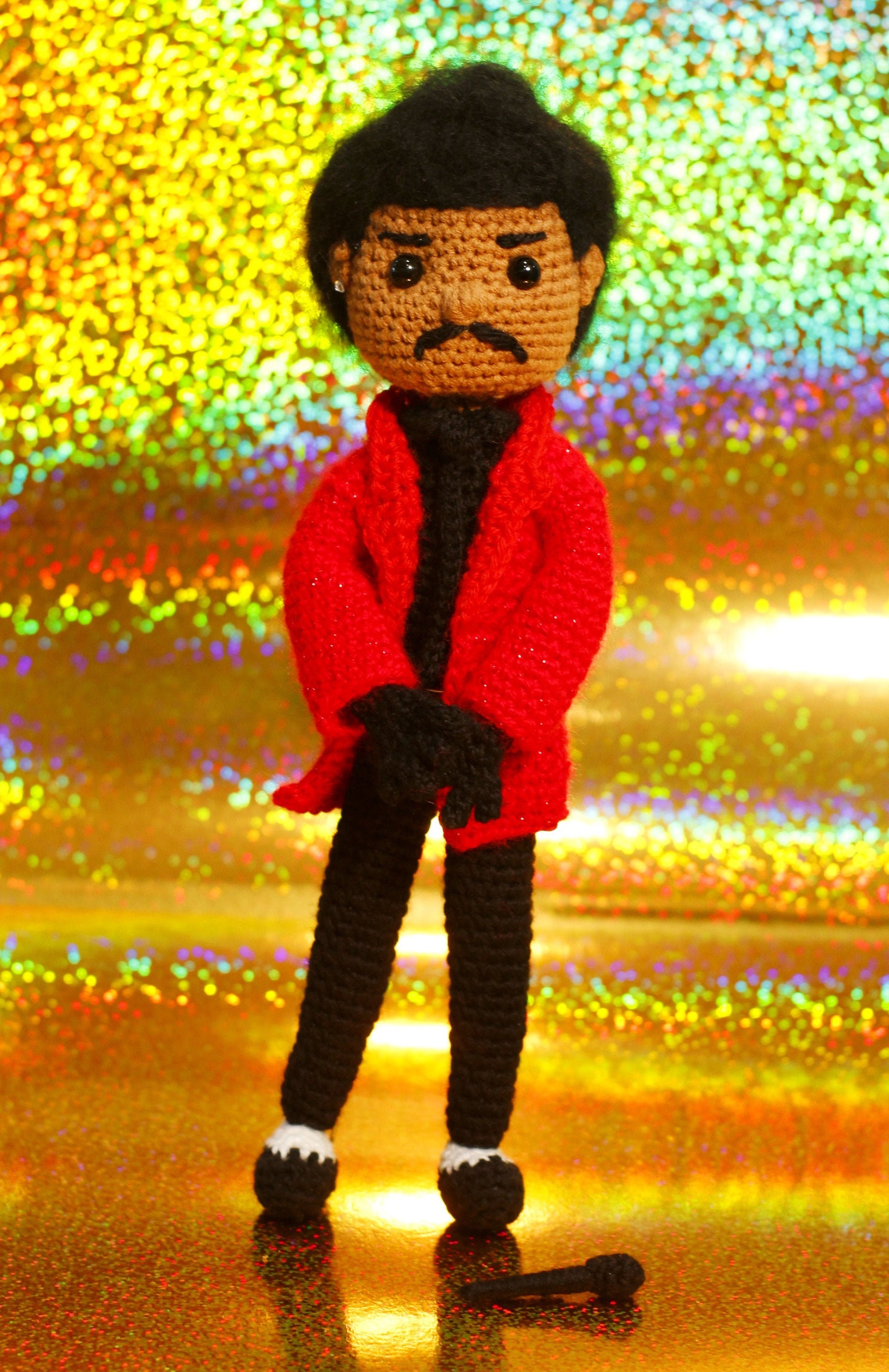 The Weeknd Inspired Crochet Amigurumi Doll Handmade One of a - Etsy ...