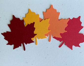 Autumn Leaves Paper | Etsy