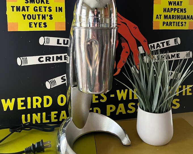 Vintage Retro Diner Counter Top Chrome Milk Shake Maker Mixer by ...