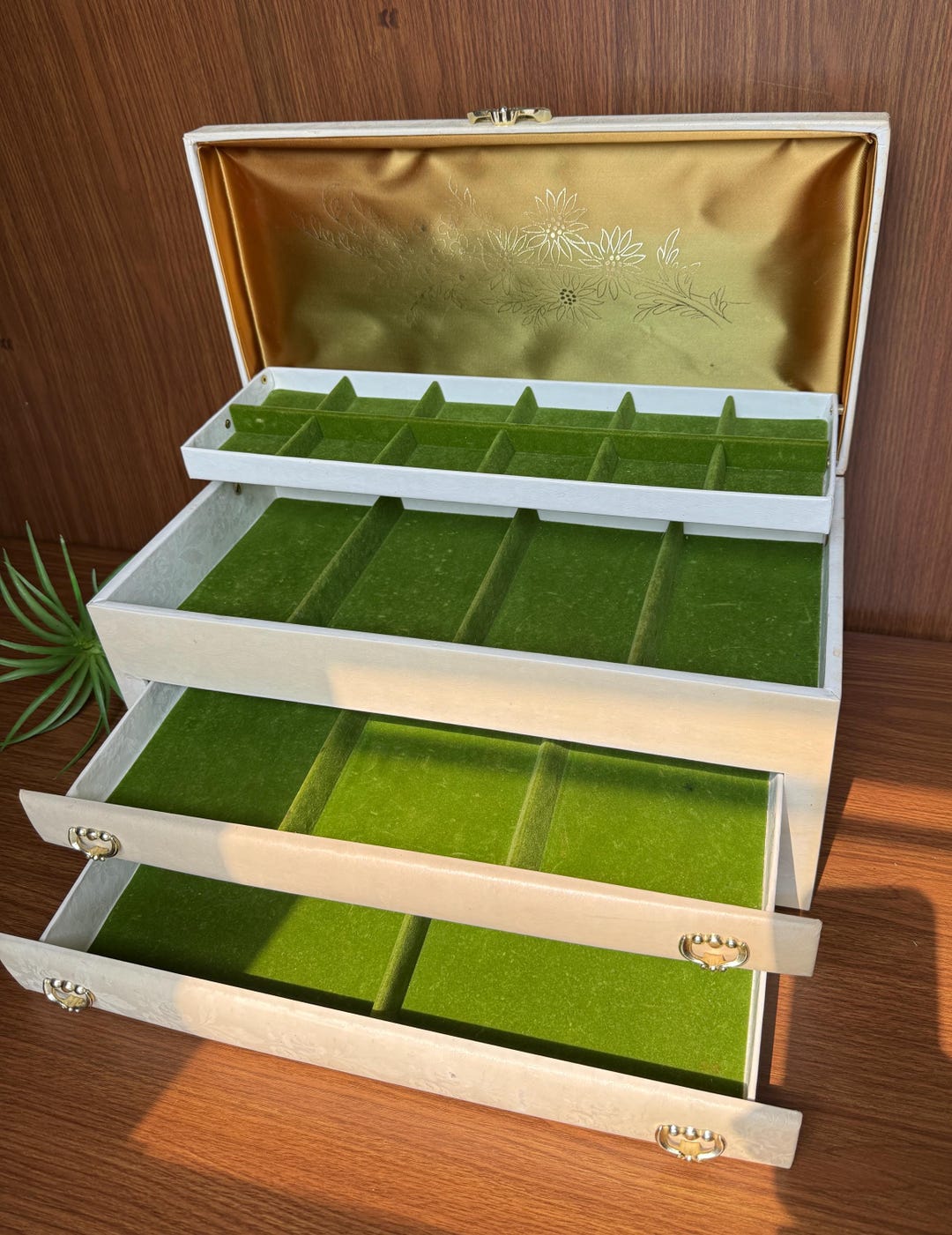Jewelry Box, Vintage 1960s Hollywood Regency Jewelry Storage - Etsy