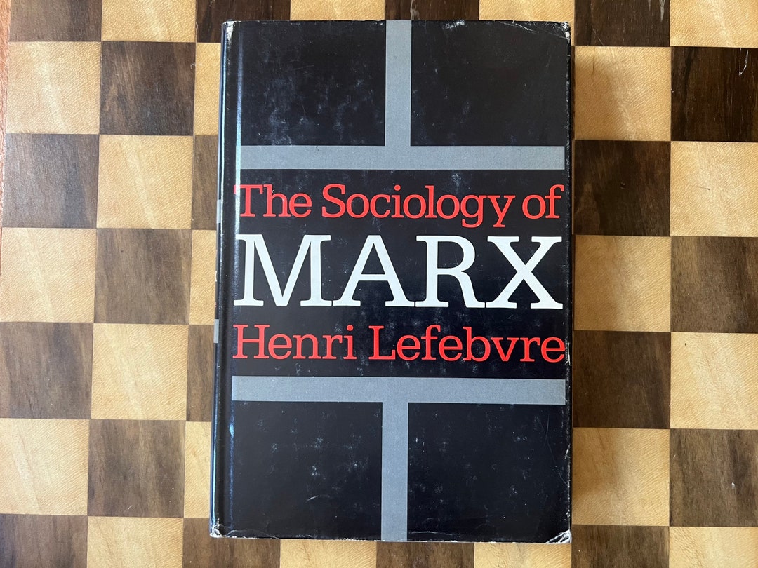 Vintage Karl Marx Book, Hardcover, the Sociology of Marx by Henri ...