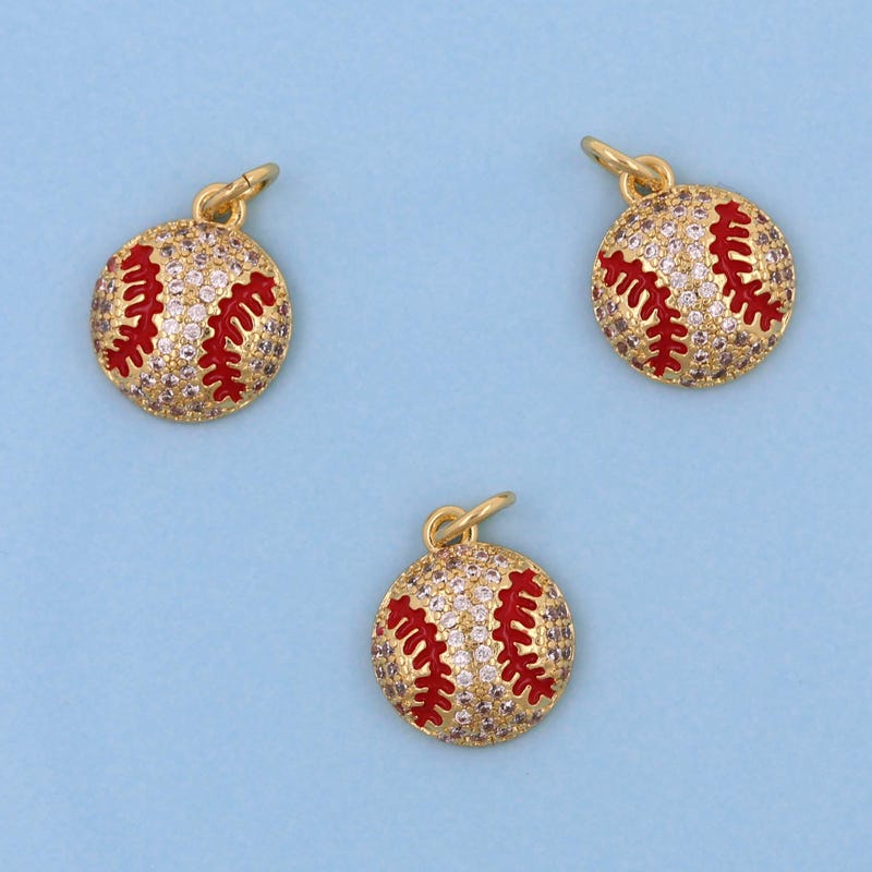 Baseball Charms - Etsy