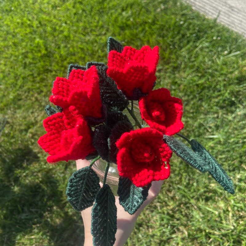 Plastic Canvas Flowers - Etsy