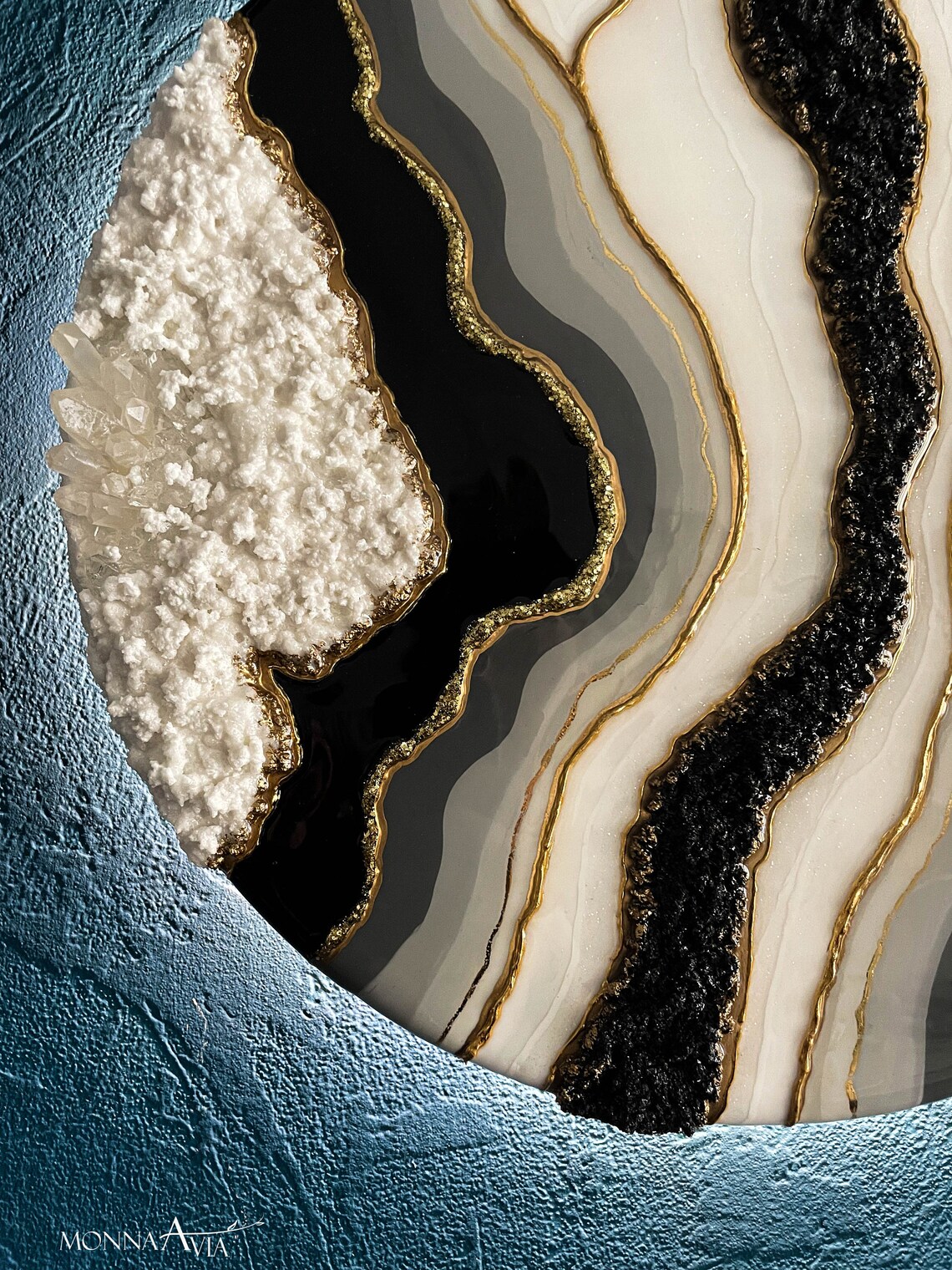 Resin Geode Geode Painting Resin Art Abstract Painting - Etsy