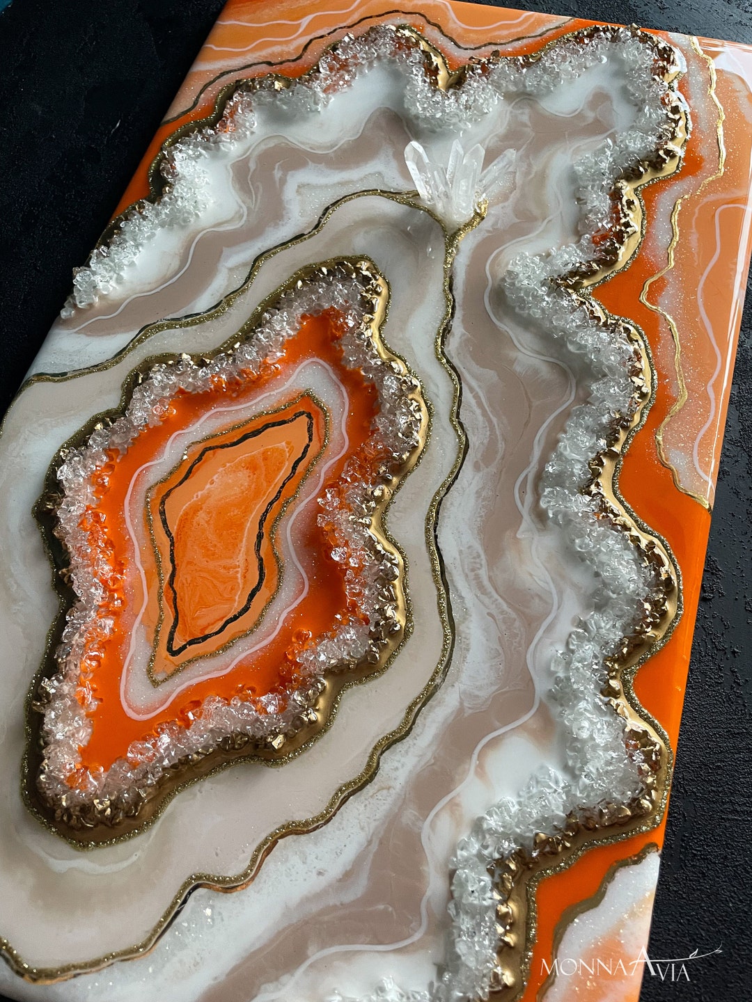 Resin Wall Art Geode Wall Art Смола Geode Смола 3D Картина Смола ...