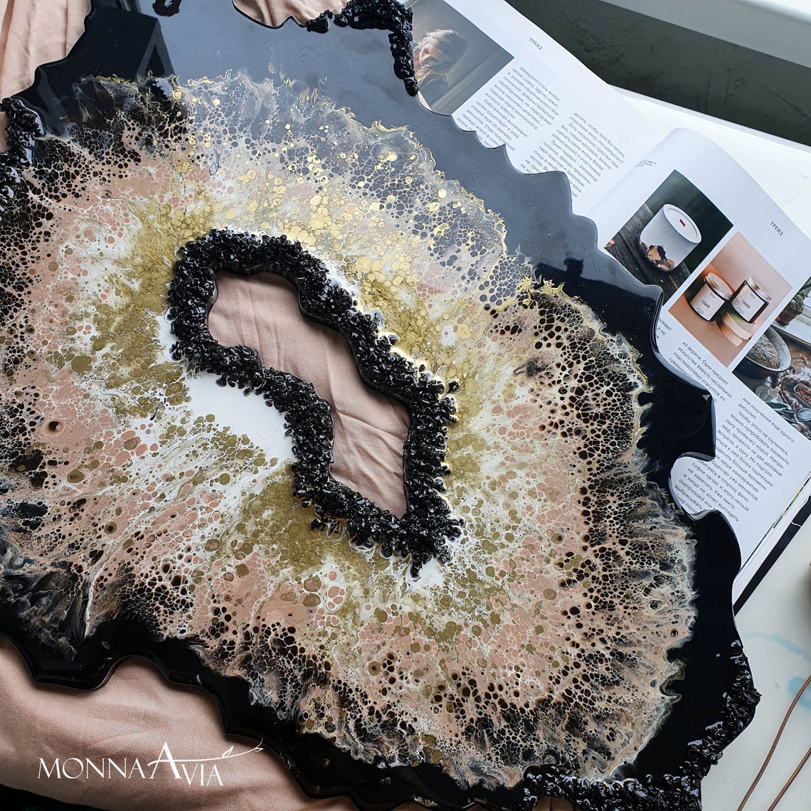 Geode Wall Picture Wall Painting Geode Wall Resin Wall - Etsy