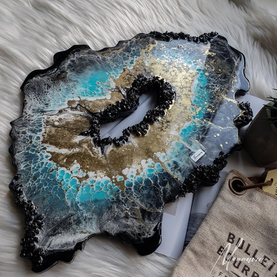 Geode Wall Picture Wall Painting Geode Wall Wall Decor - Etsy