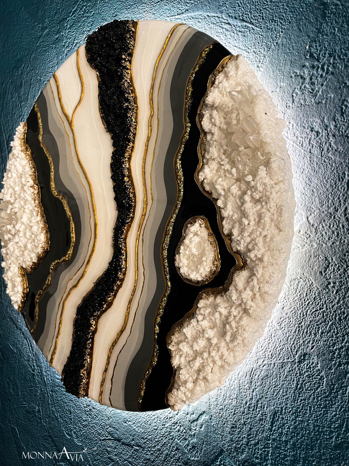 Resin Geode Geode Painting Resin Art Abstract Painting - Etsy