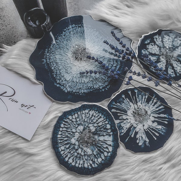Resin Coasters - Etsy