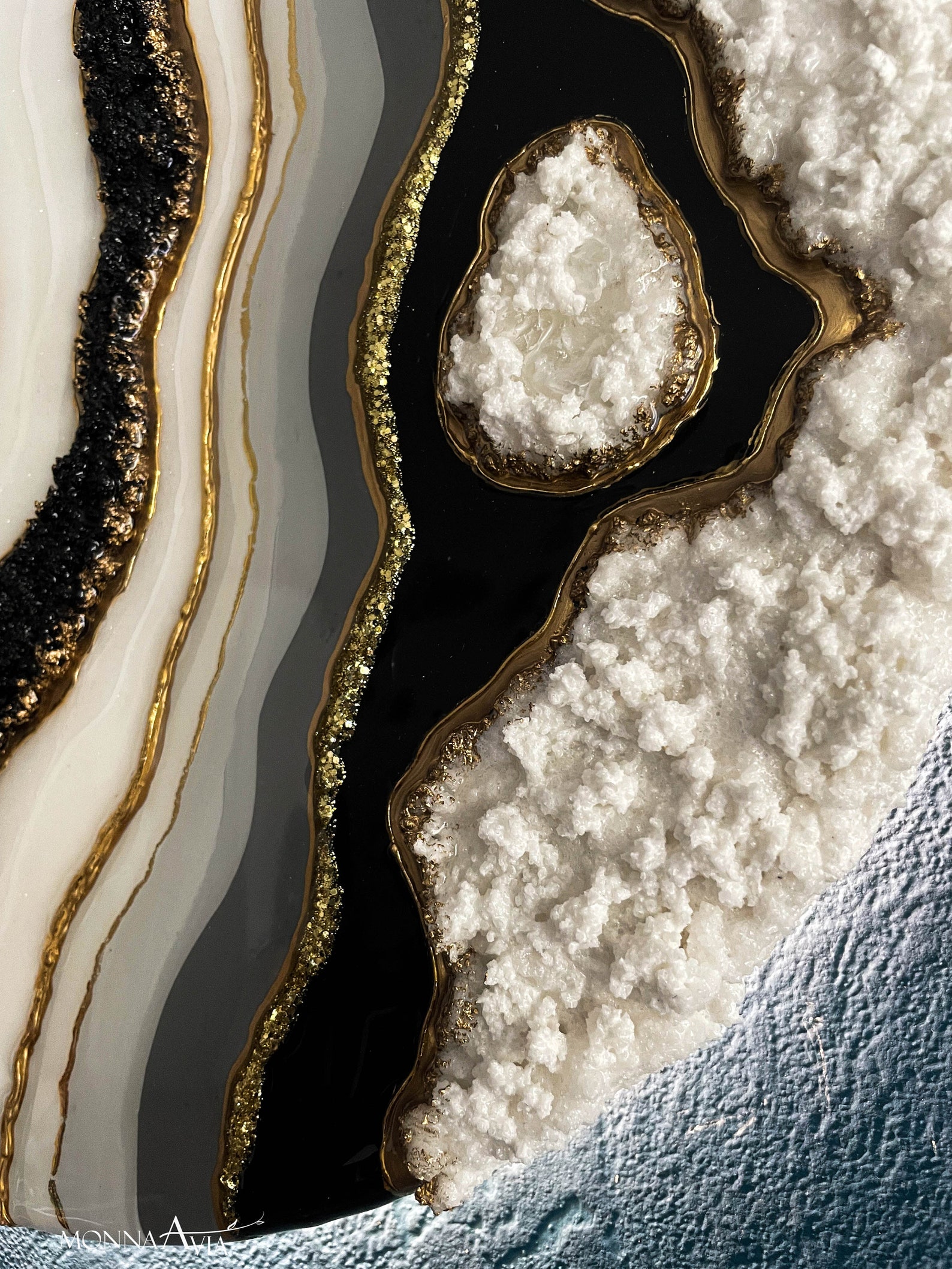 Resin Geode, Geode Painting, Resin Art, Abstract Painting, Wall Art ...