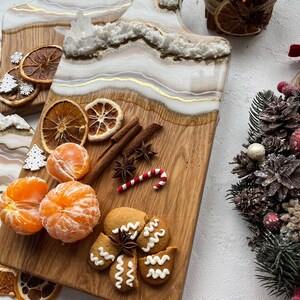 Wood Cutting Board Set Geode Board Geode Crystal Art Decorative Board ...