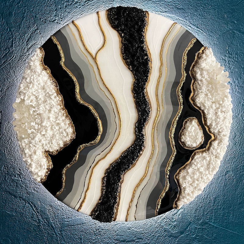 Geode Painting - Etsy