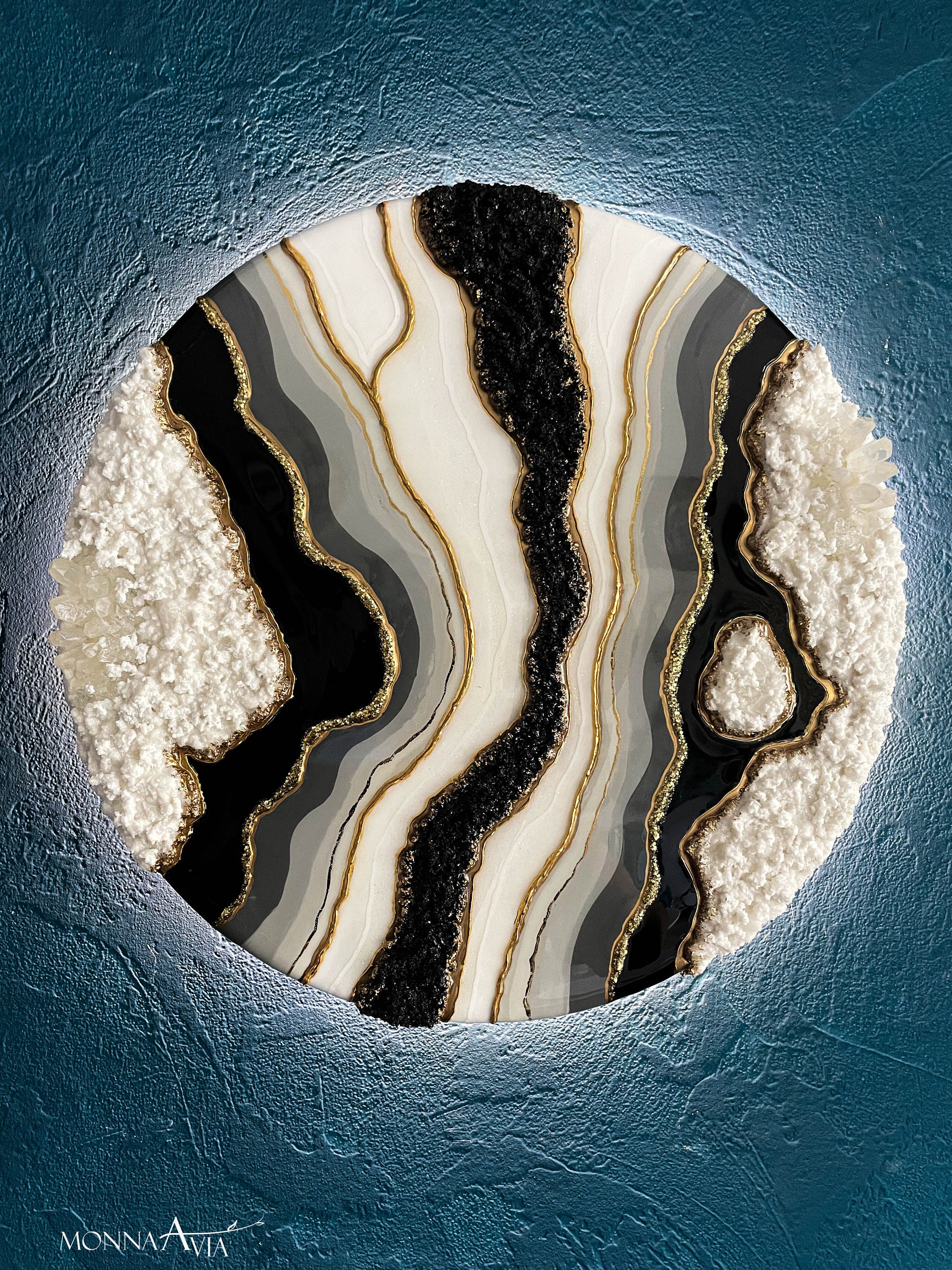 Resin Geode, Geode Painting, Resin Art, Abstract Painting, Wall Art ...
