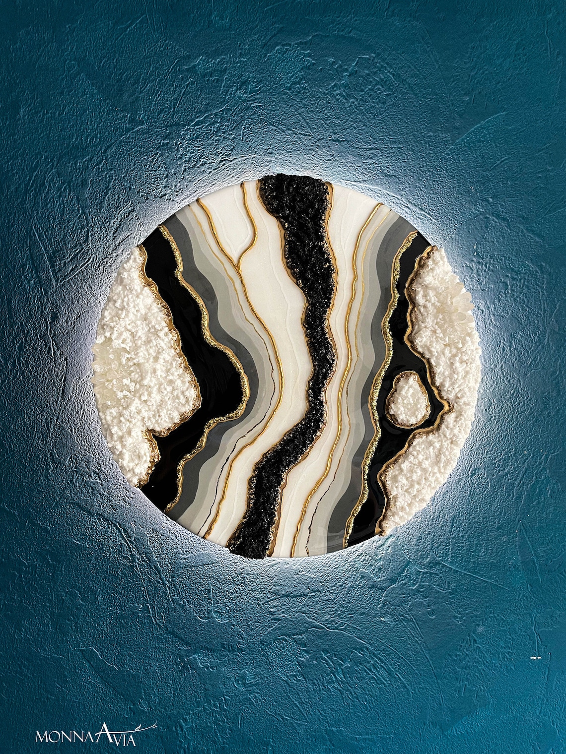 Resin Geode Geode Painting Resin Art Abstract Painting - Etsy