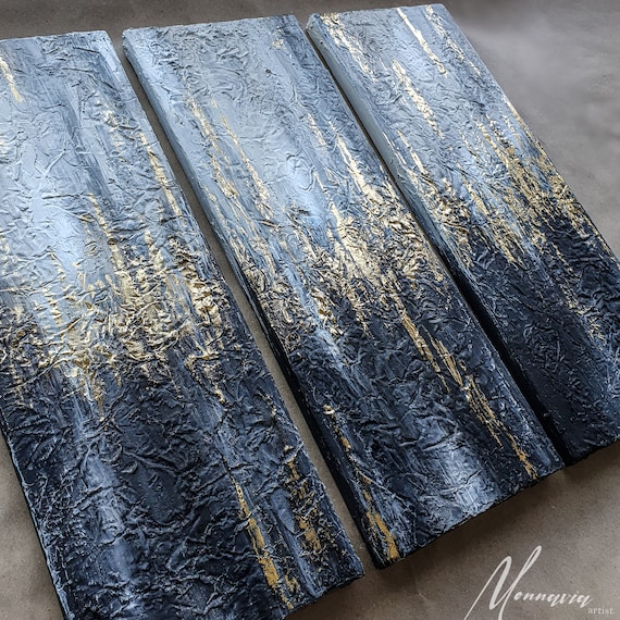 Interior Painting Texture Abstract Art Unique Acrylic - Etsy