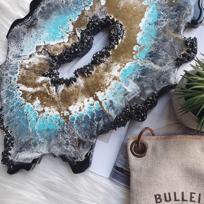 Geode Wall Picture Wall Painting Geode Wall Wall Decor - Etsy