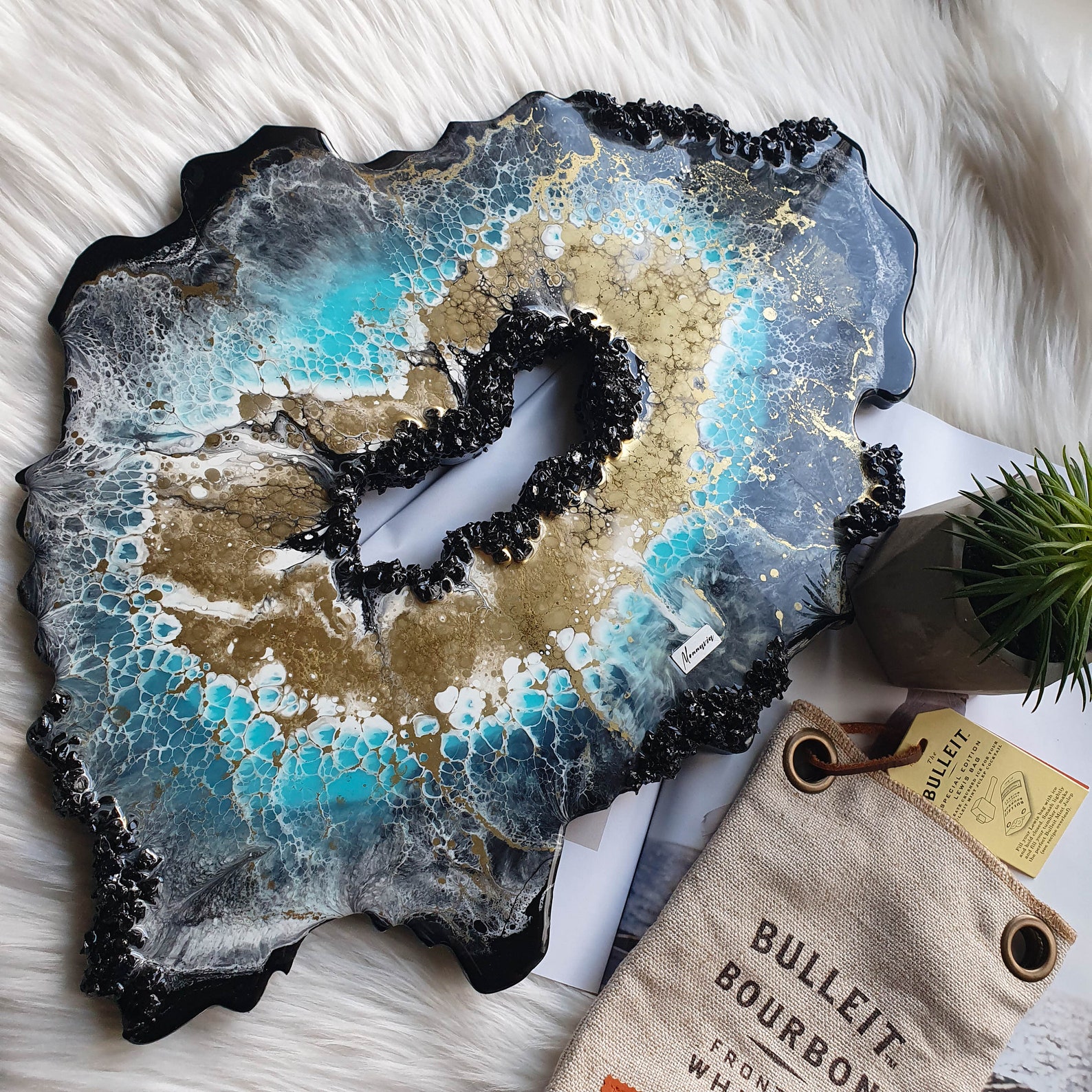 Geode Wall Picture Wall Painting Geode Wall Wall Decor - Etsy