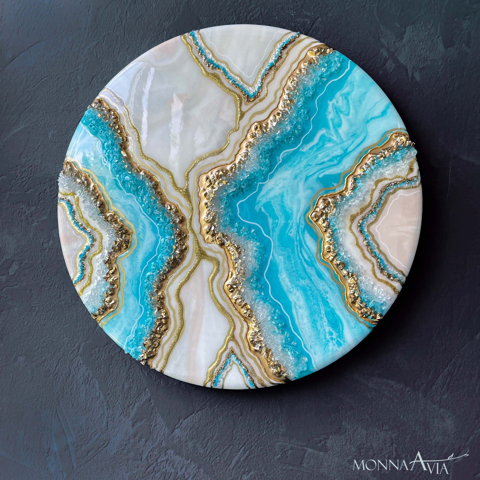 Resin Geode Geode Painting Resin Art Abstract Painting - Etsy