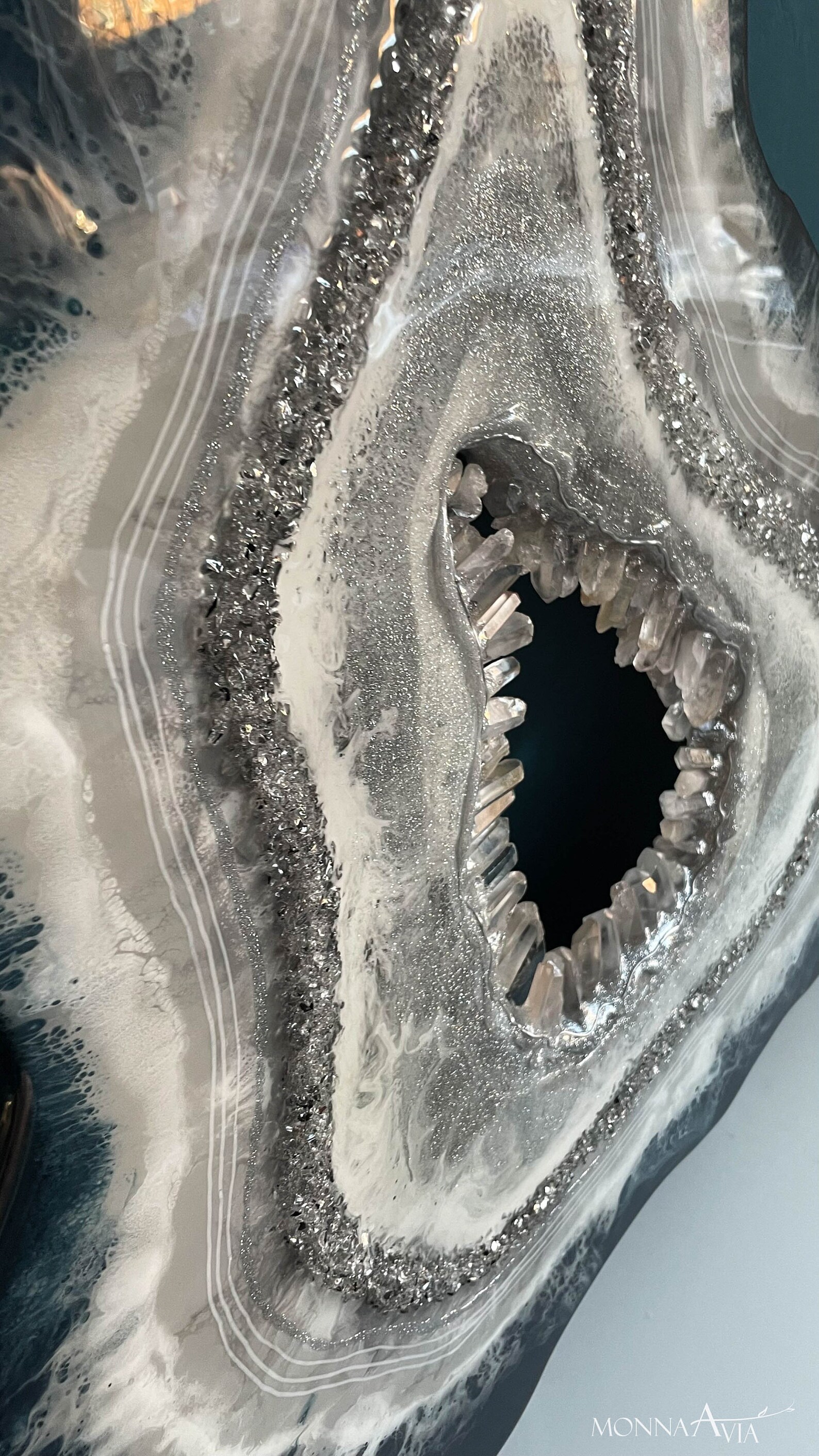 Made to Order Geode Wall Art Resin Art Geode Wall Picture - Etsy