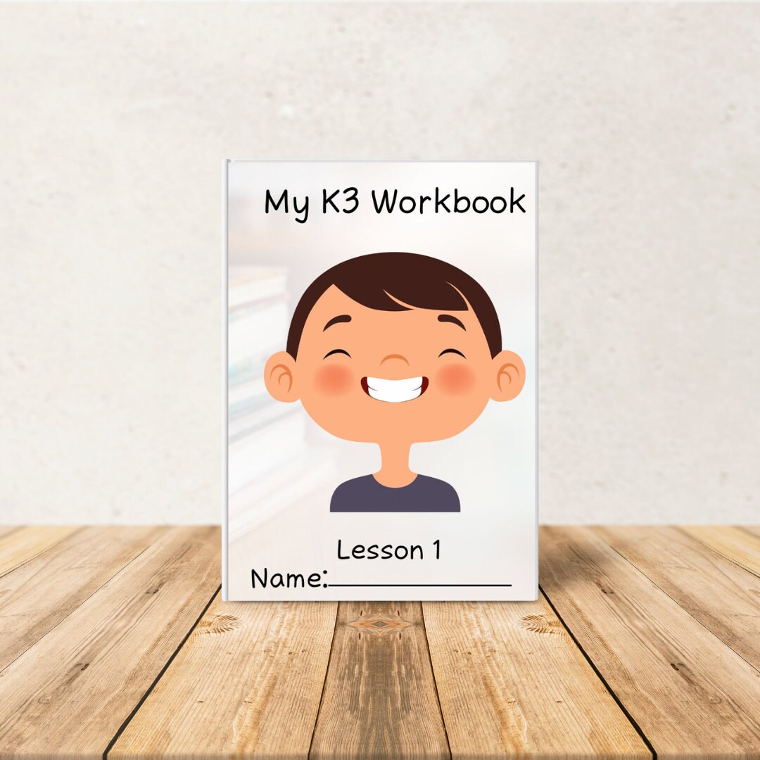 Lesson 1 Summer School Worksheet for Boys K3 - K5 (or Older With No ...