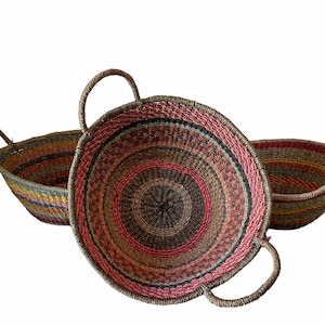 Abaca Basket From the Philippines - Etsy