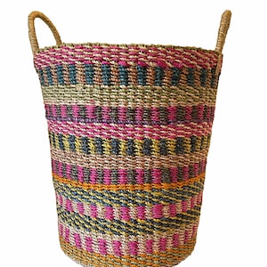 Abaca Basket From the Philippines - Etsy
