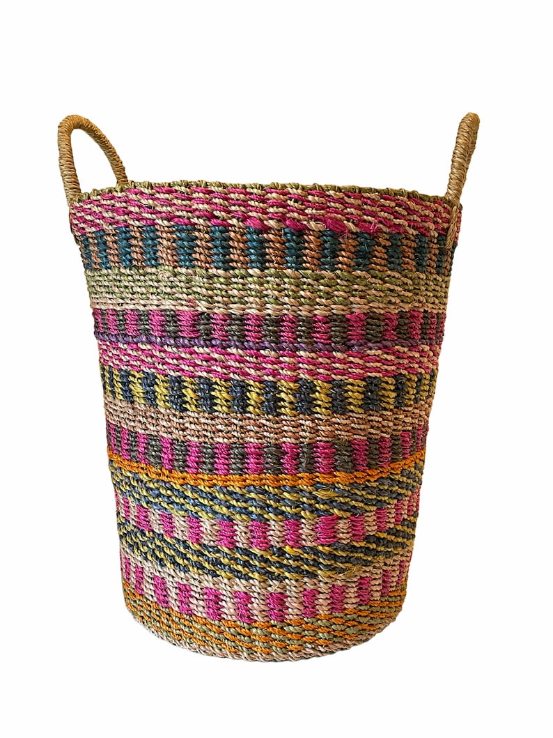 Abaca Basket From the Philippines - Etsy