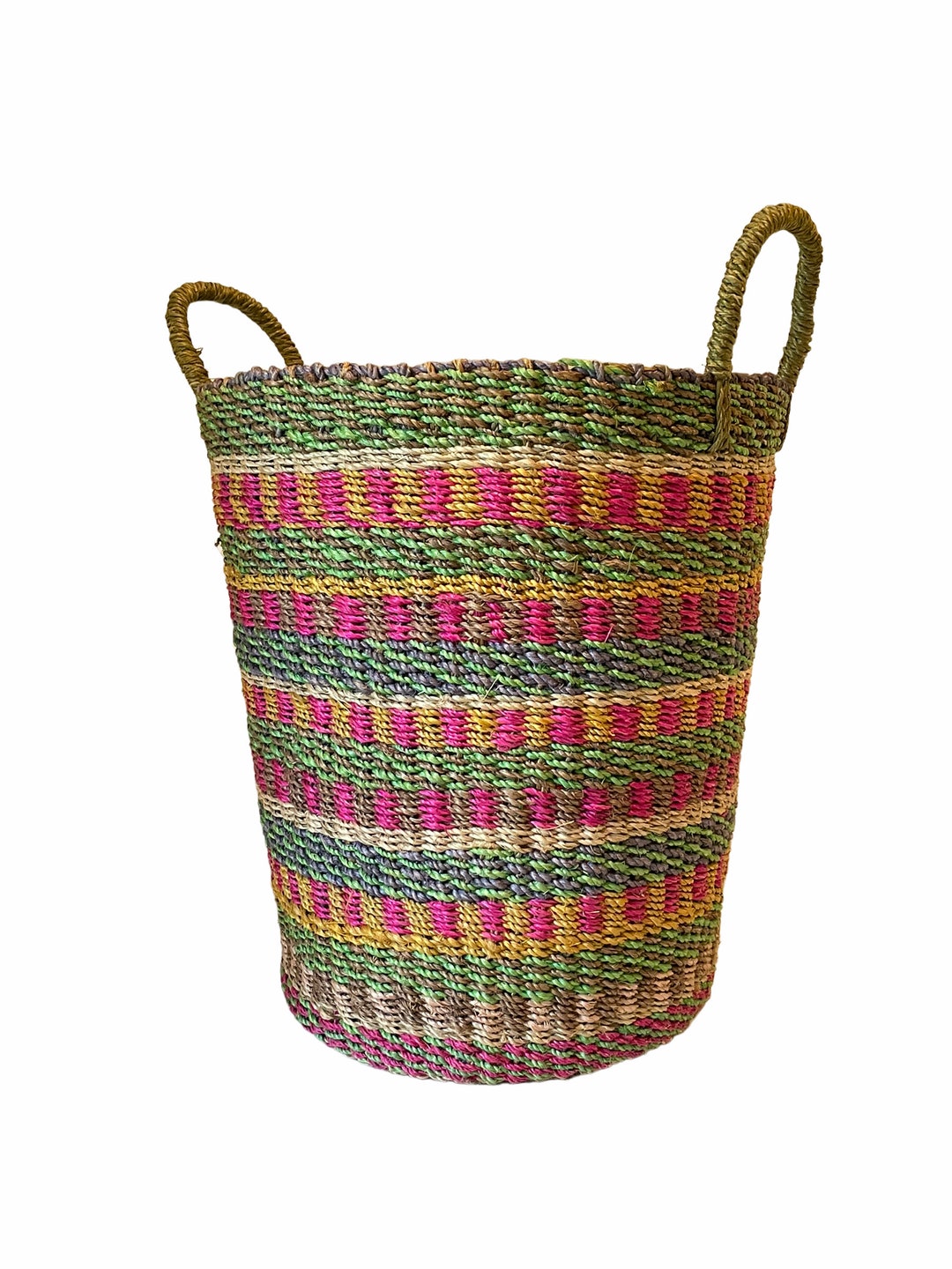 Abaca Basket From the Philippines - Etsy