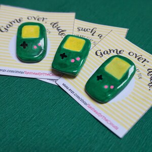 Nostalgic Game | Cute Handmade Clay Pin - Etsy