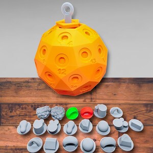 3D Printed Physical Therapy Game finger Dex Finger Bouldering Ball Fun ...