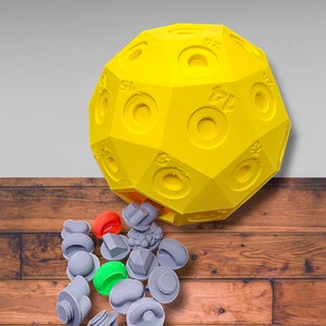 3D Printed Physical Therapy Game finger Dex Finger Bouldering Ball Fun ...