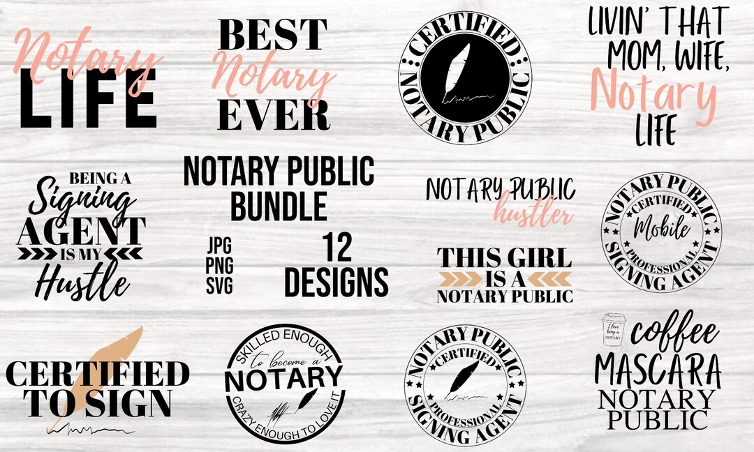 Notary Public Bundle | Signing Agent Bundle | Commissioner for Oaths ...