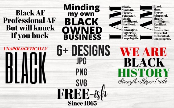Black History Bundle Juneteenth for the Culture Black | Etsy