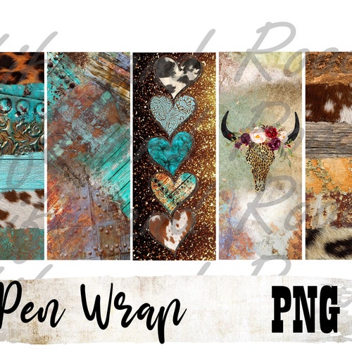 SEAMLESS Pattern Cowhide Western Digital Fabric Design Cow | Etsy