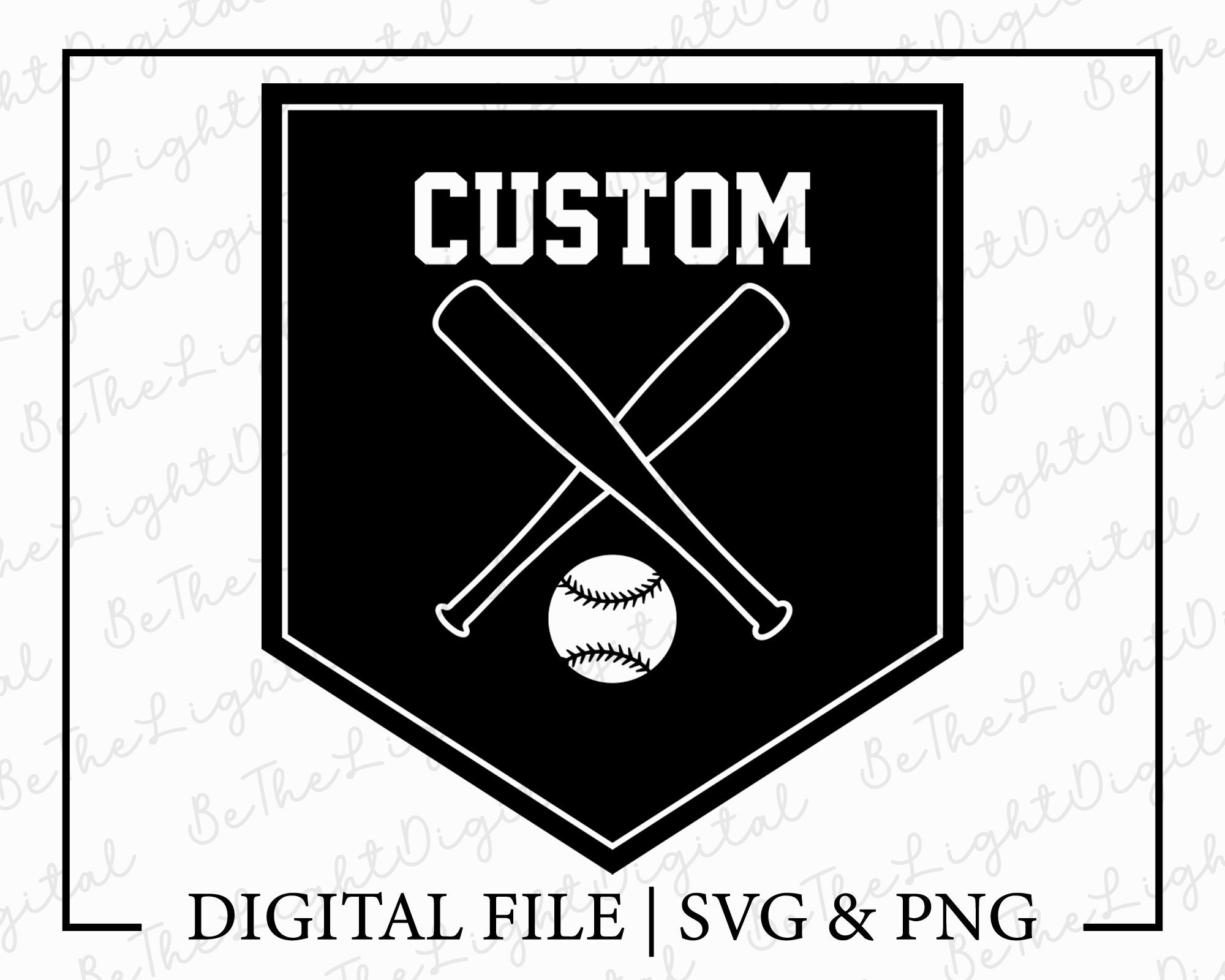 Custom Baseball Svg, Alphabets Svg, Baseball Svg, Sports Svg, Digital ...