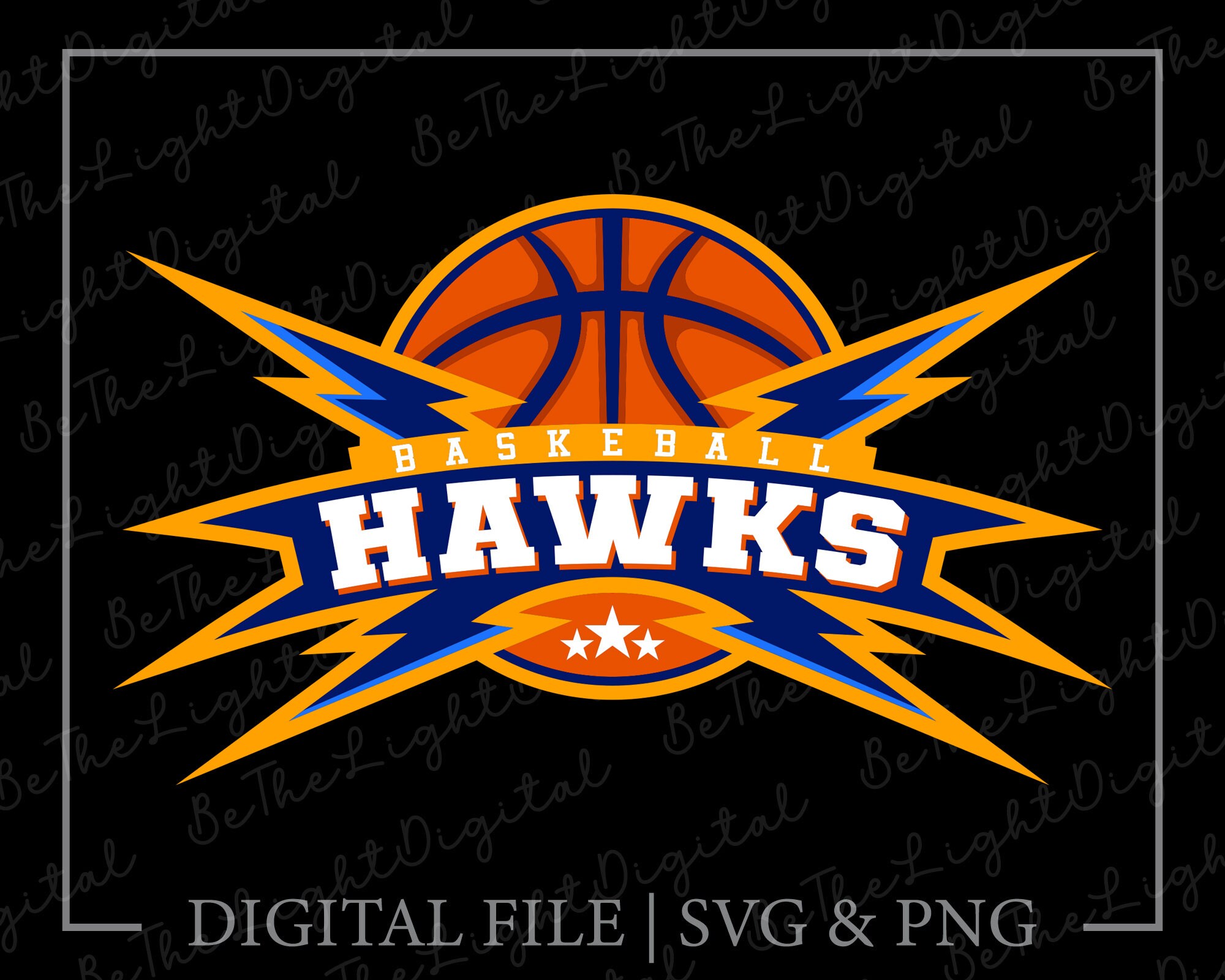 Hawks Basketball Svg, Basketball Svg, School Spirit Svg, Digital ...