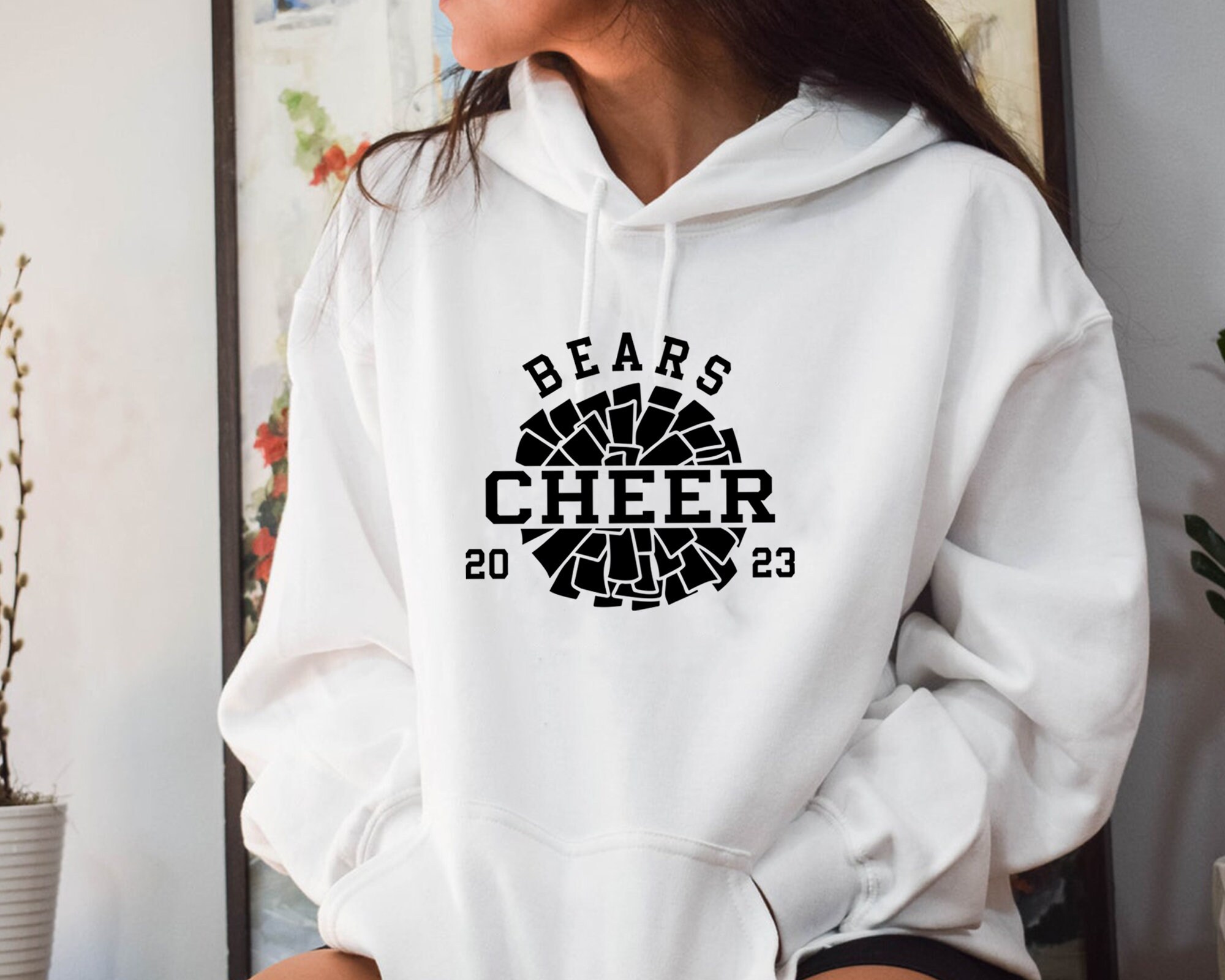 Cheer Bears 2023 Svg, Pom Pom Svg, Printables, Cheerleader Svg, Cricut ...