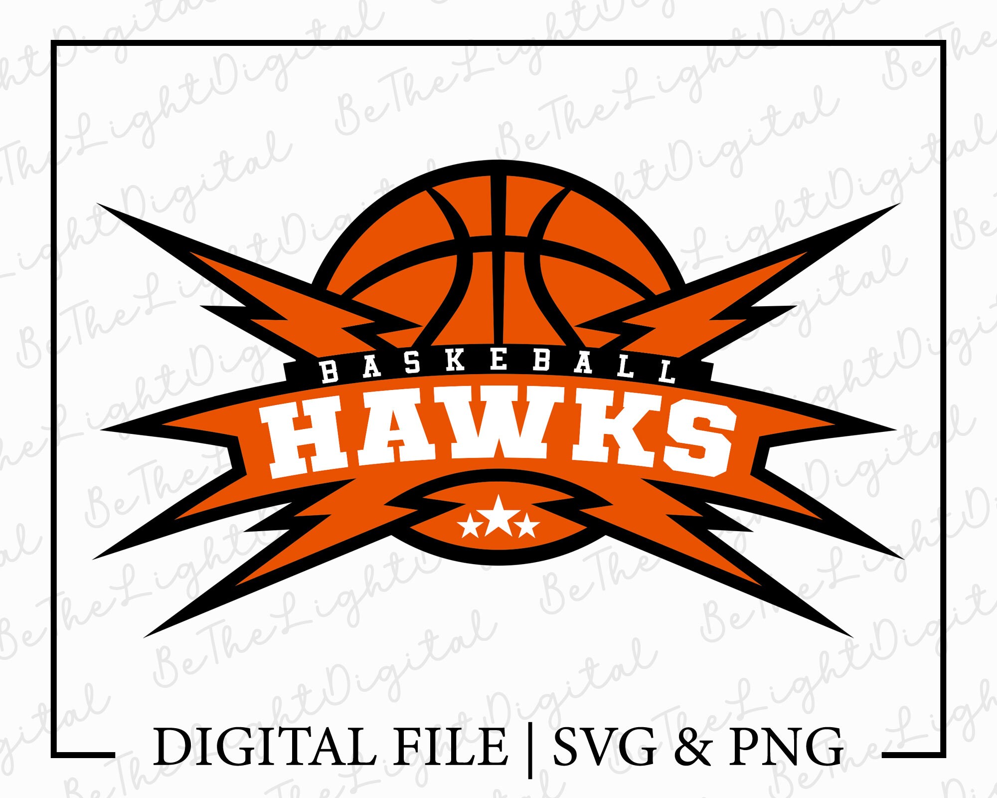 Hawks Basketball Svg, Basketball Svg, School Spirit Svg, Digital ...
