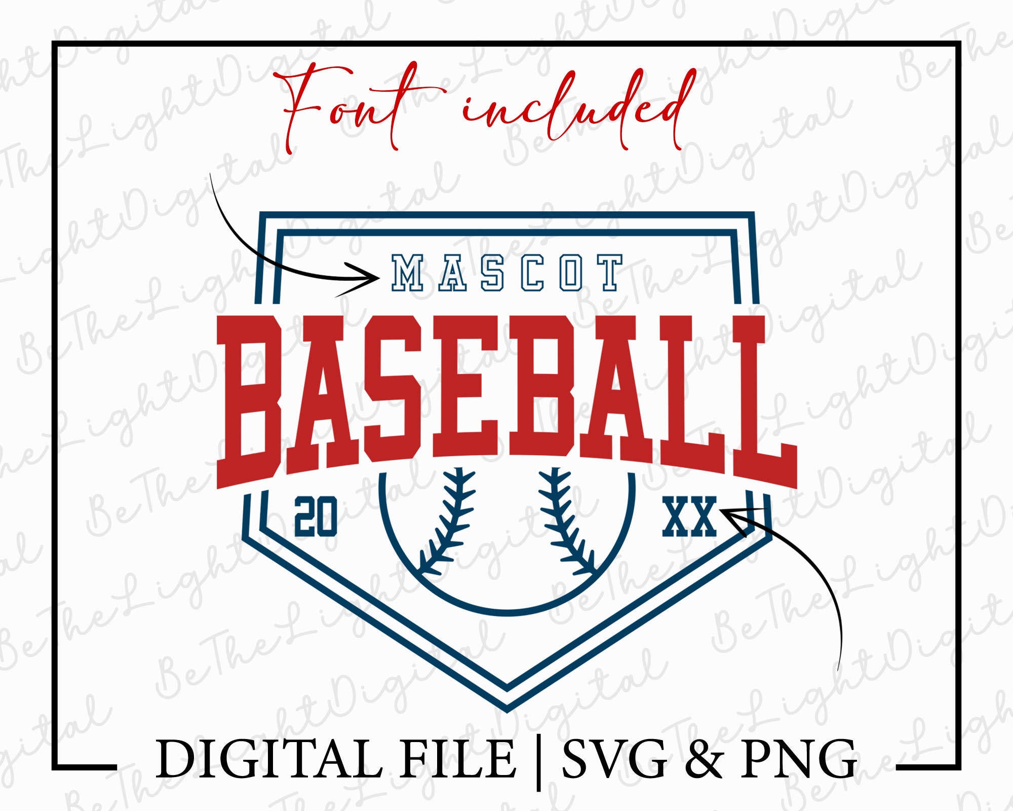 Baseball Svg, Mascot Svg, Custom Svg, Baseball Base Svg, Digital ...
