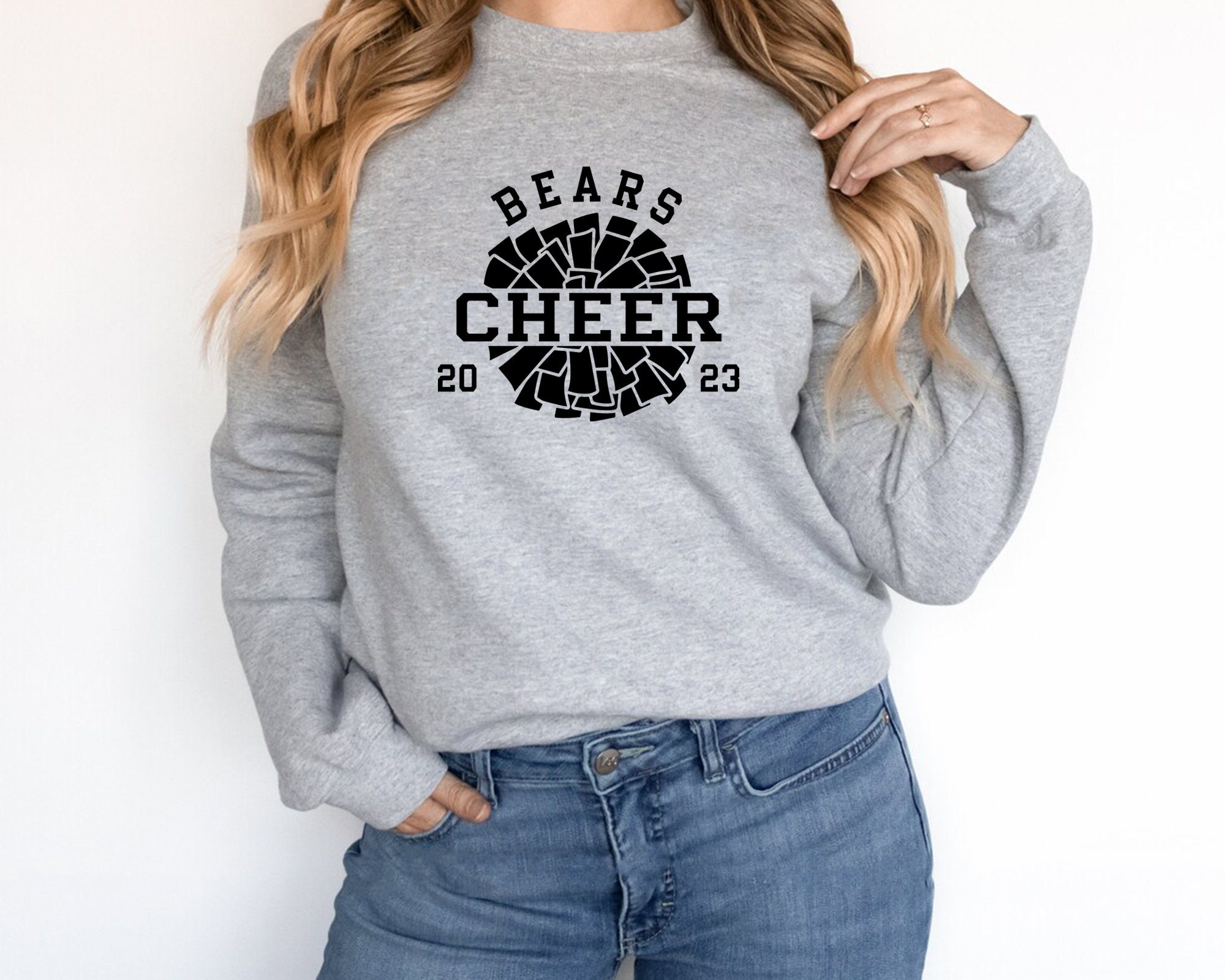 Cheer Bears 2023 Svg, Pom Pom Svg, Printables, Cheerleader Svg, Cricut ...