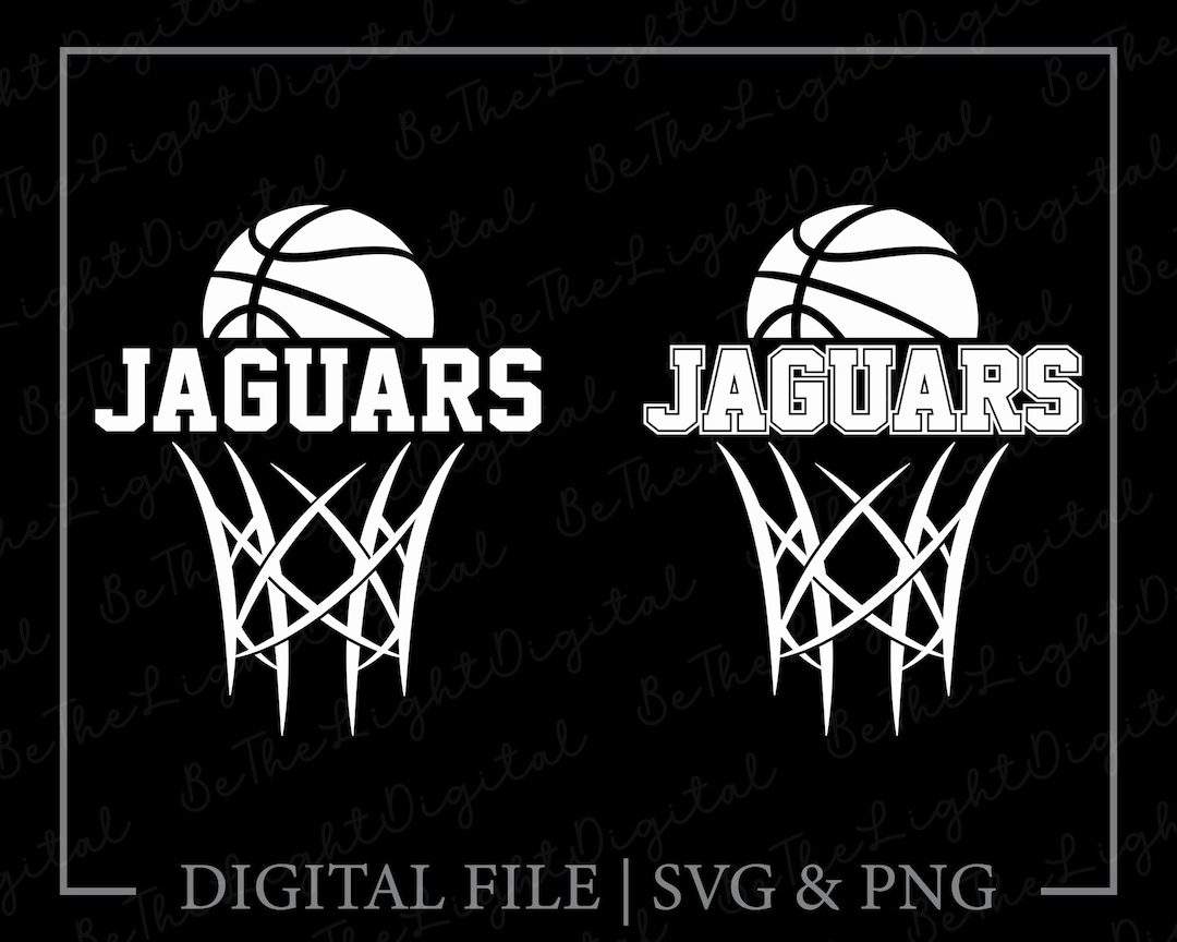 Jaguars Basketball Svg, Hoop Svg, Team Spirit Svg, Sports Svg, Digital ...