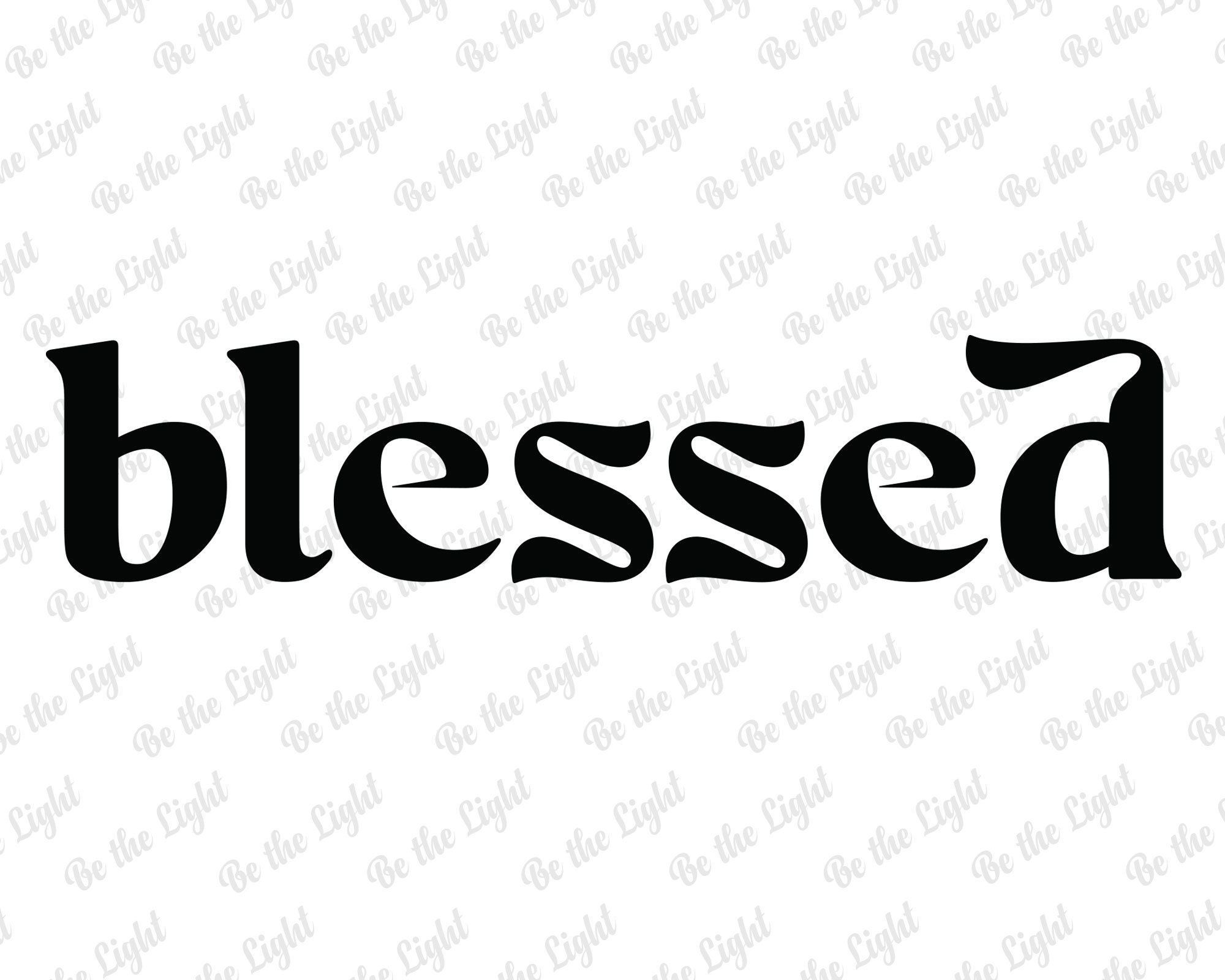 Blessed Svg, Digital Prints, Positive Quote Svg, Thankful Svg, Blessed ...