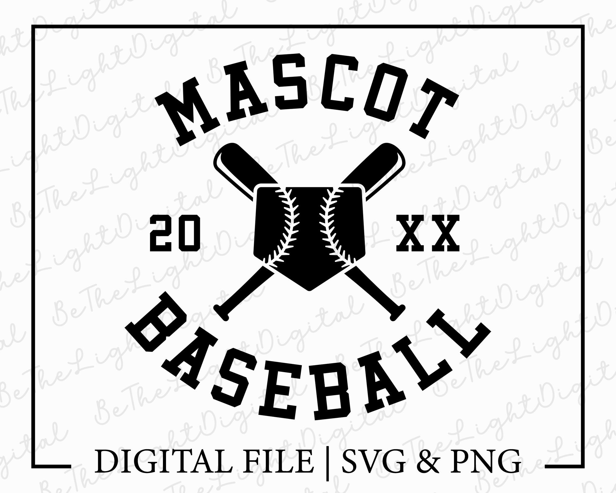 Mascot Svg, Baseball Base Svg, Arched Svg, Baseball Svg, Digital ...