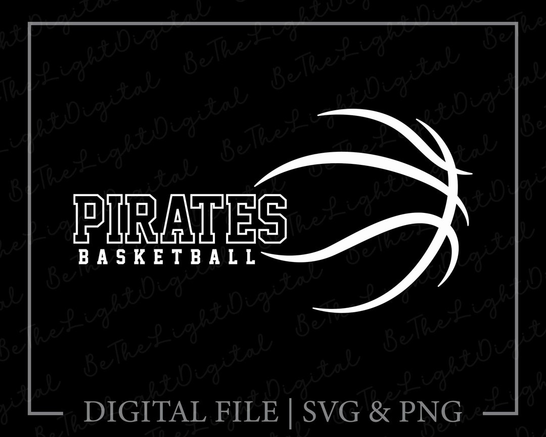 Pirates Basketball Svg, Team Spirit Svg, Basketball Lover Svg, Sports ...