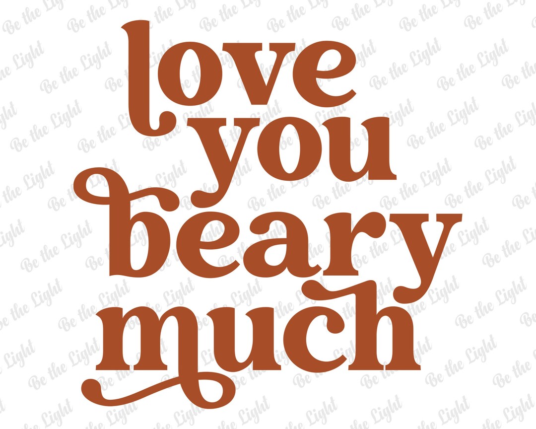 Love You Beary Much Svg, Hello Valentine Svg, Retro Svg, Valentine's ...