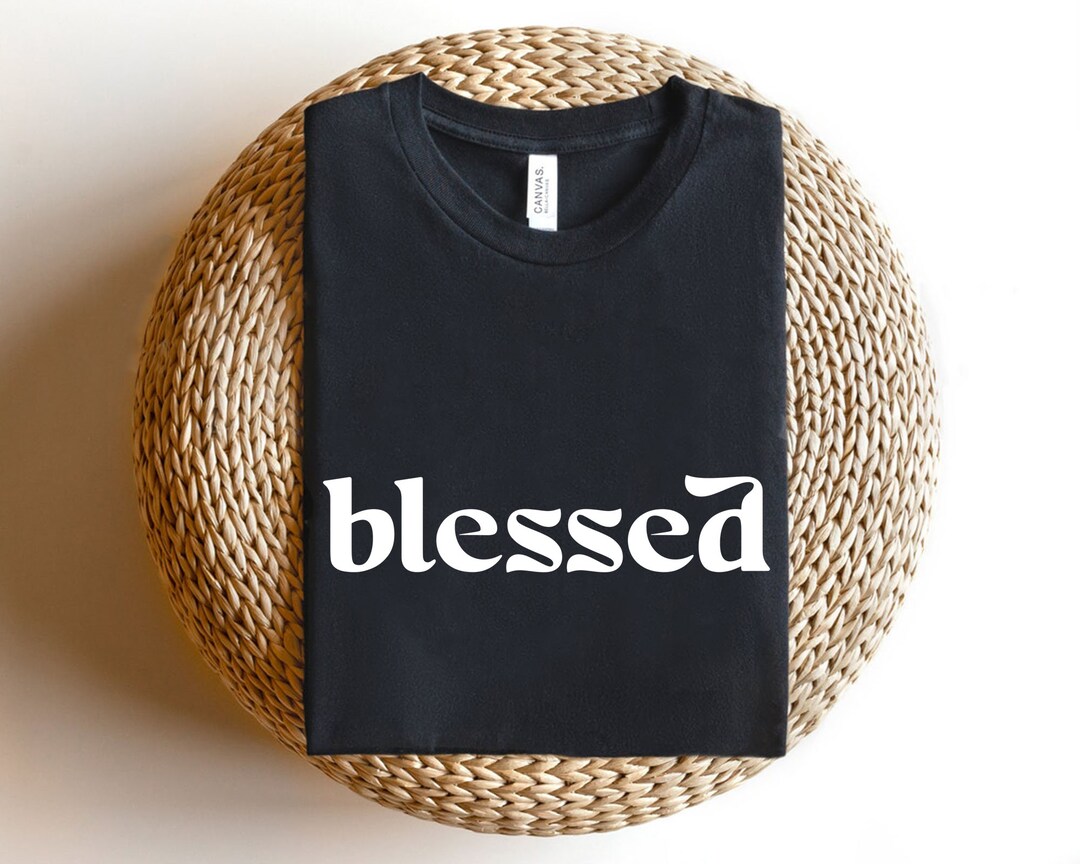 Blessed Svg, Digital Prints, Positive Quote Svg, Thankful Svg, Blessed ...